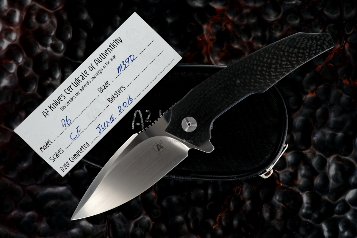 A2 Knives & Tashi Bharucha Collaboration Custom A6 Flipper | EBossHoss ...